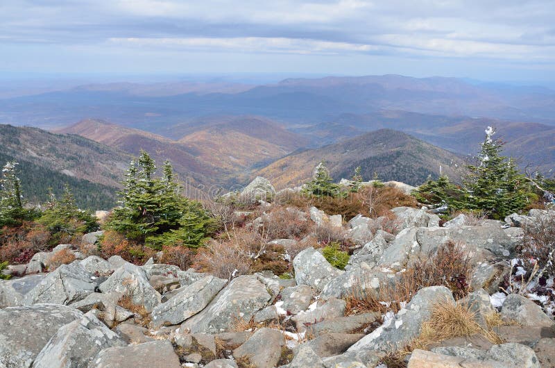 Far Eastern Fells, the Views from the Mountain Pedan Stock Photo ...