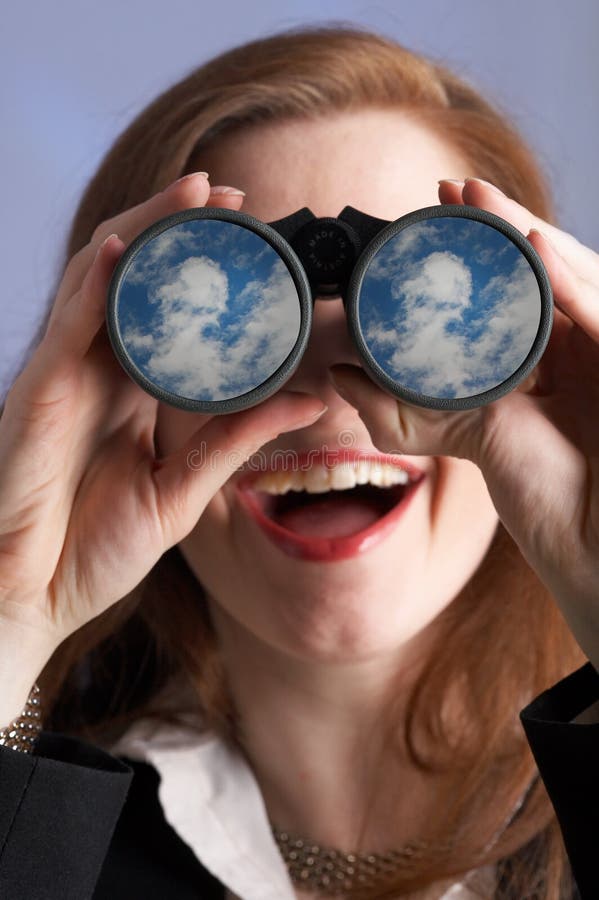 Clear sighted woman stock photo. Image of eyesight, education - 2483728