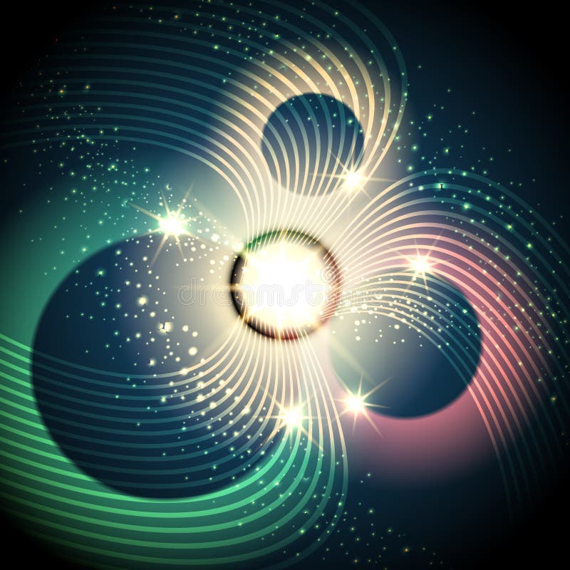 Far space stock vector. Illustration of arts, glowing - 44551749