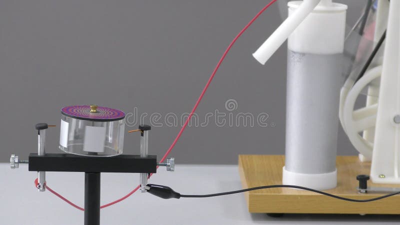 The Faraday Experiment Illustrates Electromagnetic Induction Stock ...