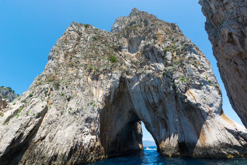The Faraglioni of Capri stock photo. Image of landscape - 190196300