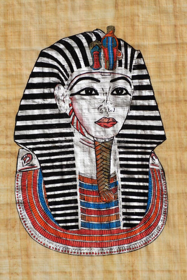 Farao stock foto. Image of papyrus, achtergrond, geschiedenis - 23888638