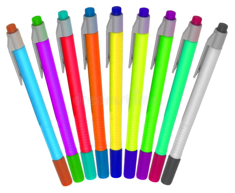 Neun Pens Stock Illustrationen, Vektoren, & Kliparts - 18 Stock ...
