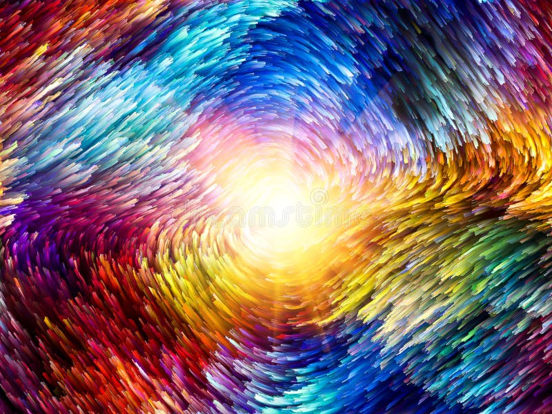 Farbexplosionshintergrund stock abbildung. Illustration von effekt ...
