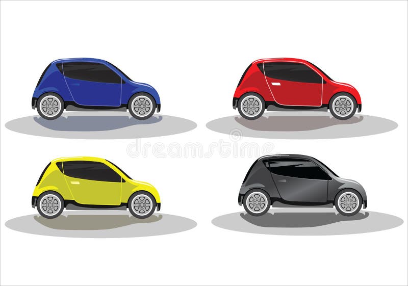 Farbige Autos Stock Illustrationen, Vektoren, & Kliparts - 460 Stock ...