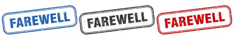 Farewell stock vector. Illustration of banner, template - 124321498