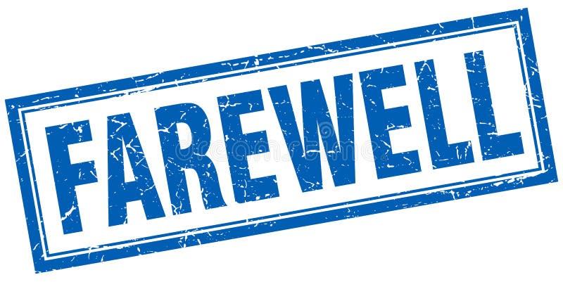 Farewell stock vector. Illustration of banner, template - 124321498