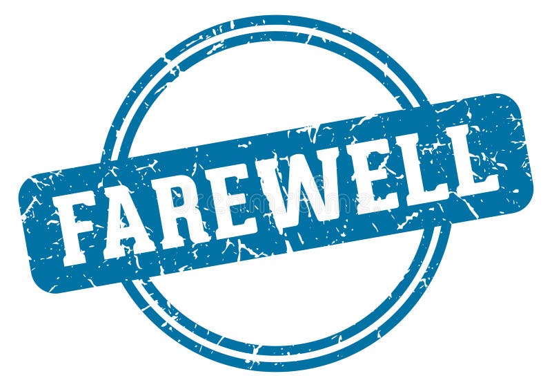 Farewell stock vector. Illustration of banner, template - 124321498