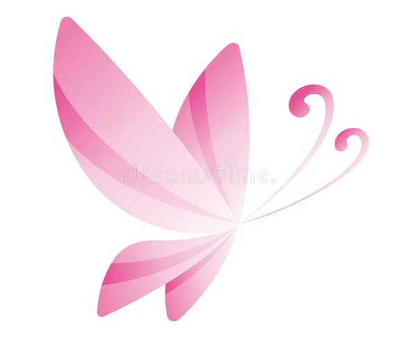 Farfalla rosa illustrazione di stock. Illustrazione di decorazione ...