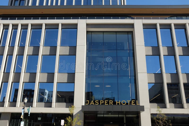 FARGO, NORTH DAKOTA - 4 OCT 2021: Jasper Hotel, the Newest Upscale ...