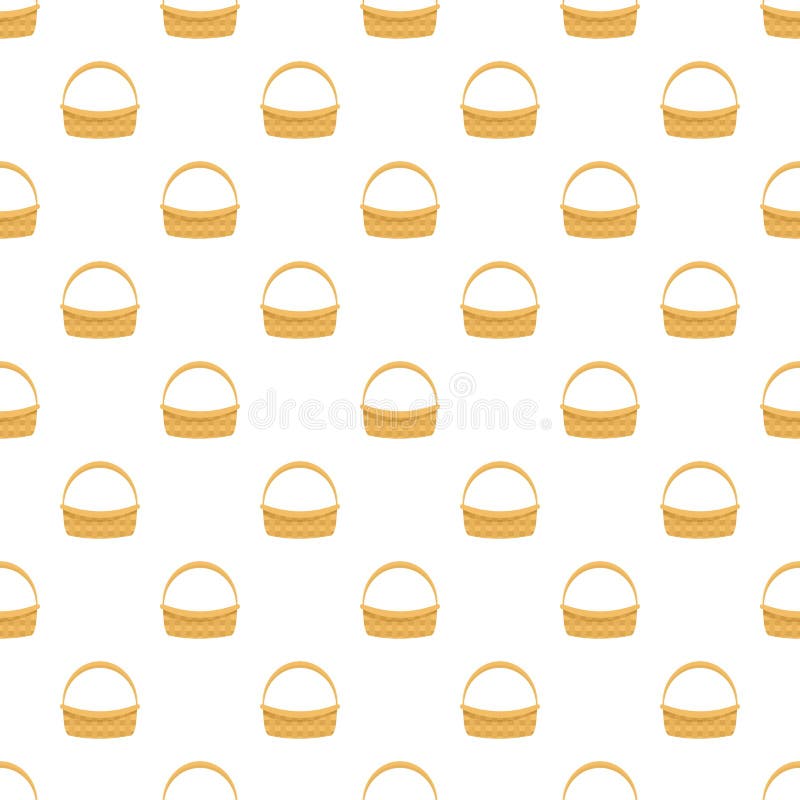 Farm Basket Icon, Flat Style Stock Vector - Illustration of natural ...