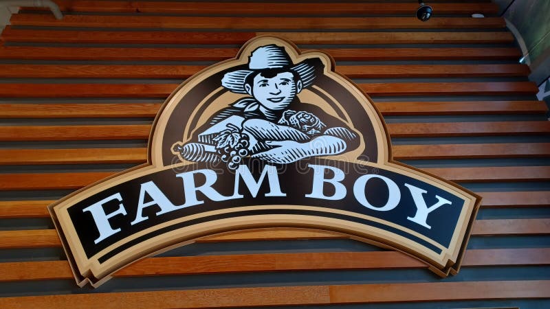 Farm Boy retail store logo editorial photography. Image of outside ...