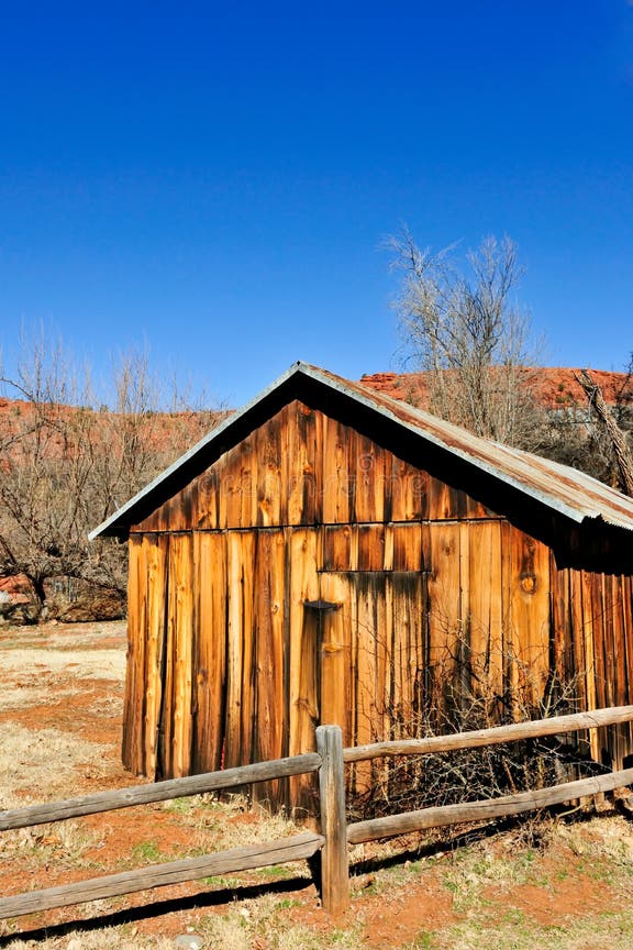Farm building in desert stock image. Image of farm, desert - 8763575