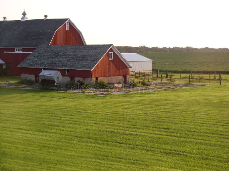 Old farm stock image. Image of rural, landscape, cloud - 372673