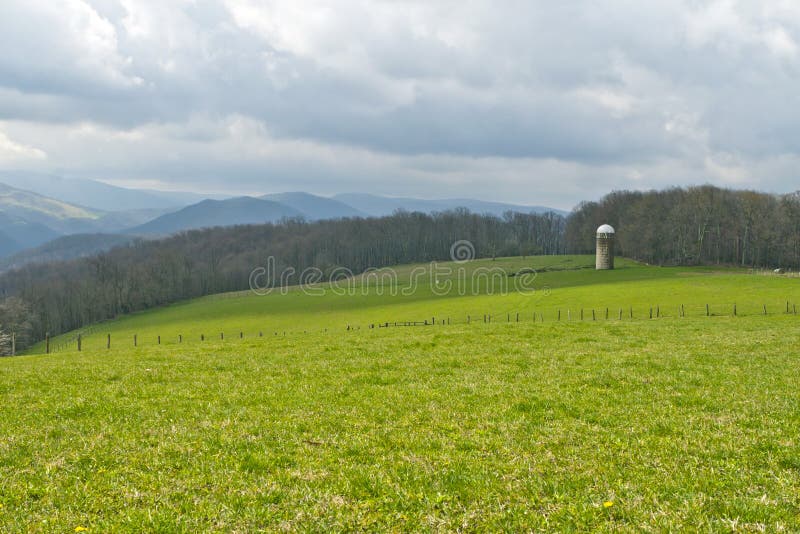 Farm on Cloudy Day stock image. Image of rural, beauty - 25578467