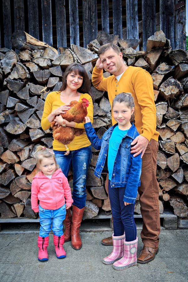 Farm family stock image. Image of farm, smile, farmer - 57179929