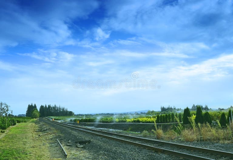 Farm field stock photo. Image of mountain, track, farm - 6627376