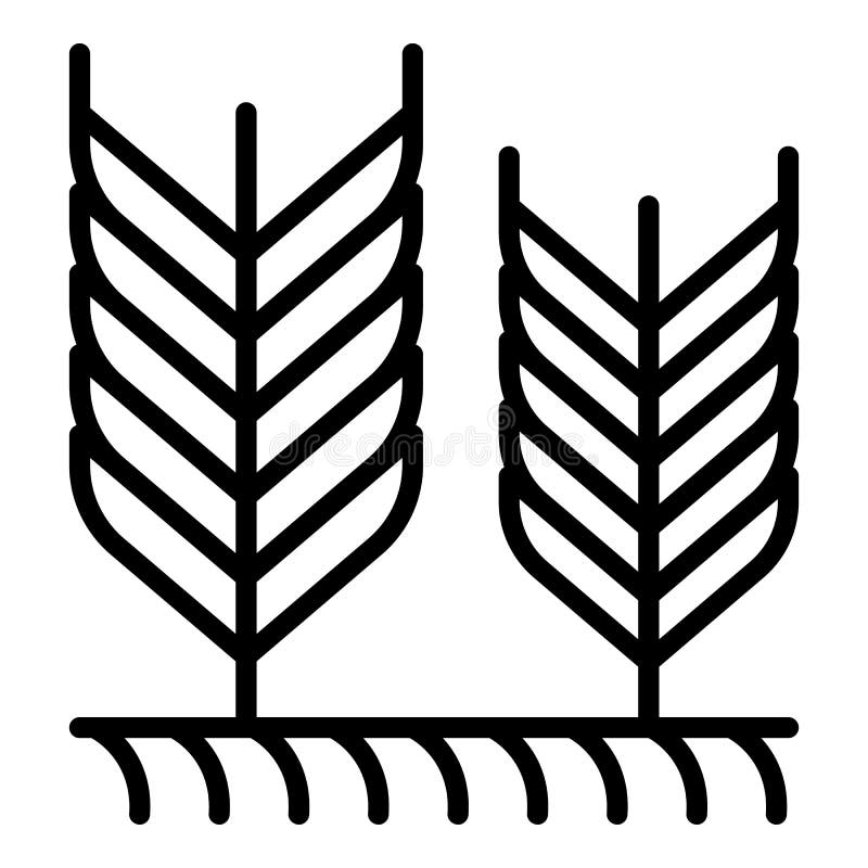 Farm Wheat Barn Icon Color Outline Vector Stock Vector - Illustration ...