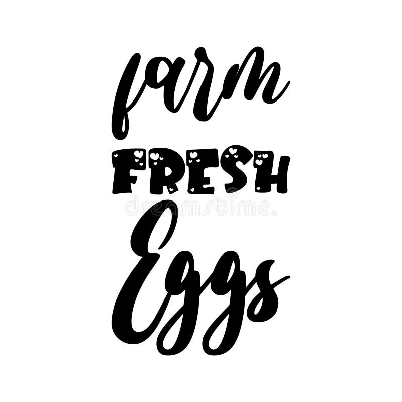 Farm Fresh Eggs Stock Illustrations – 6,668 Farm Fresh Eggs Stock ...