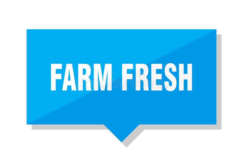 Farm Fresh Sign. Farm Fresh Vintage Retro Label Stock Vector ...