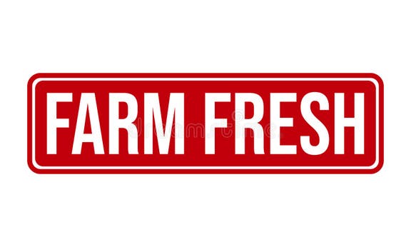 Farm Fresh Rubber Stamp Seal Vector Stock Vector - Illustration of ...