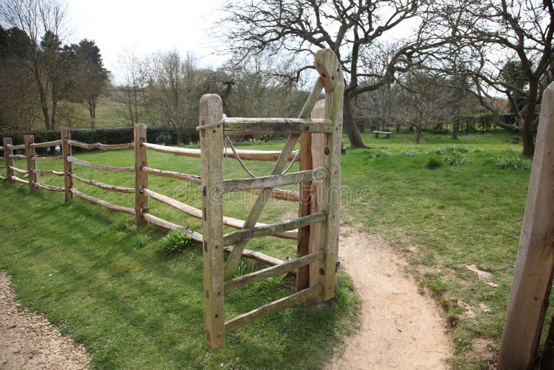 Farm Gate stock image. Image of scenic, scenery, tradition - 14120367