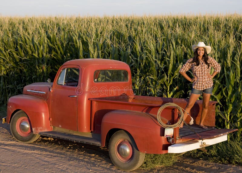 Farm Girl stock photo. Image of attractive, complexion - 10821080
