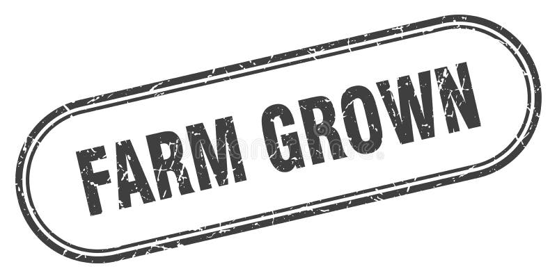 Farm grown logo stock vector. Illustration of farm, icon - 77801530