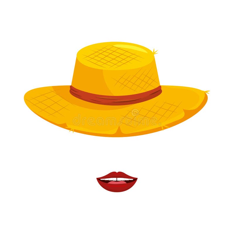 Farm hat cartoon stock vector. Illustration of land - 145806388