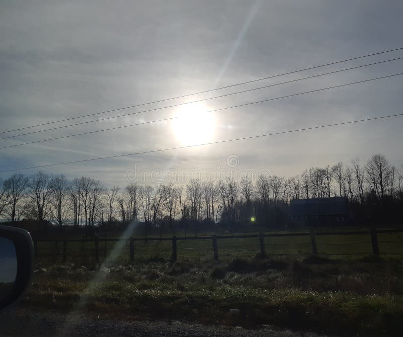 Farm House in the Afternoon Stock Photo - Image of afternoon, animals ...