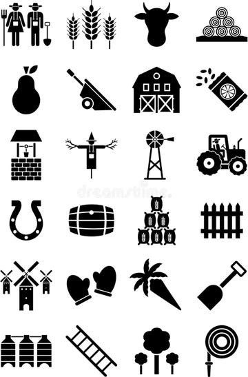 Farm Pictogram Stock Illustrations – 30,634 Farm Pictogram Stock ...
