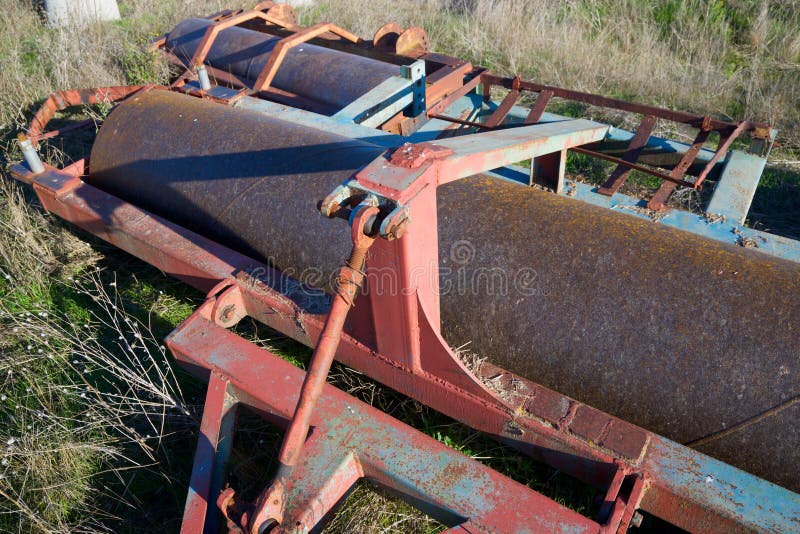 Farm implement view stock photo. Image of farming, field - 203098868
