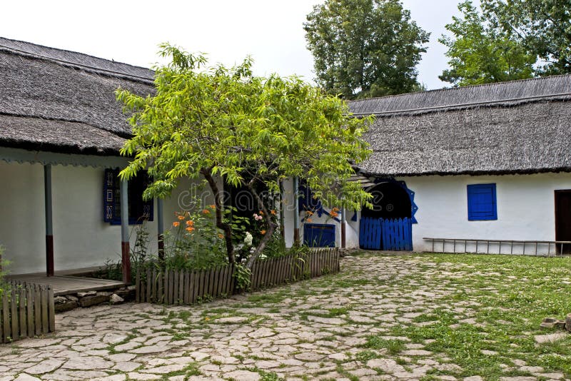 Traditional farm house stock image. Image of architecture - 34382185