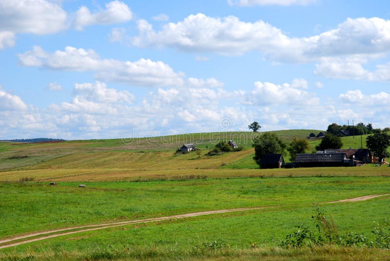 Open Farmland - Virginia stock photo. Image of dreary - 4220750