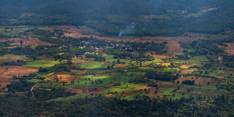 Farm landscape stock image. Image of leafs, skies, natural - 54332437