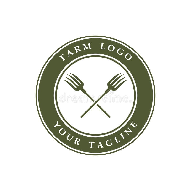 Farm Logo, Agriculture Logo Vector Stock Vector - Illustration of ...