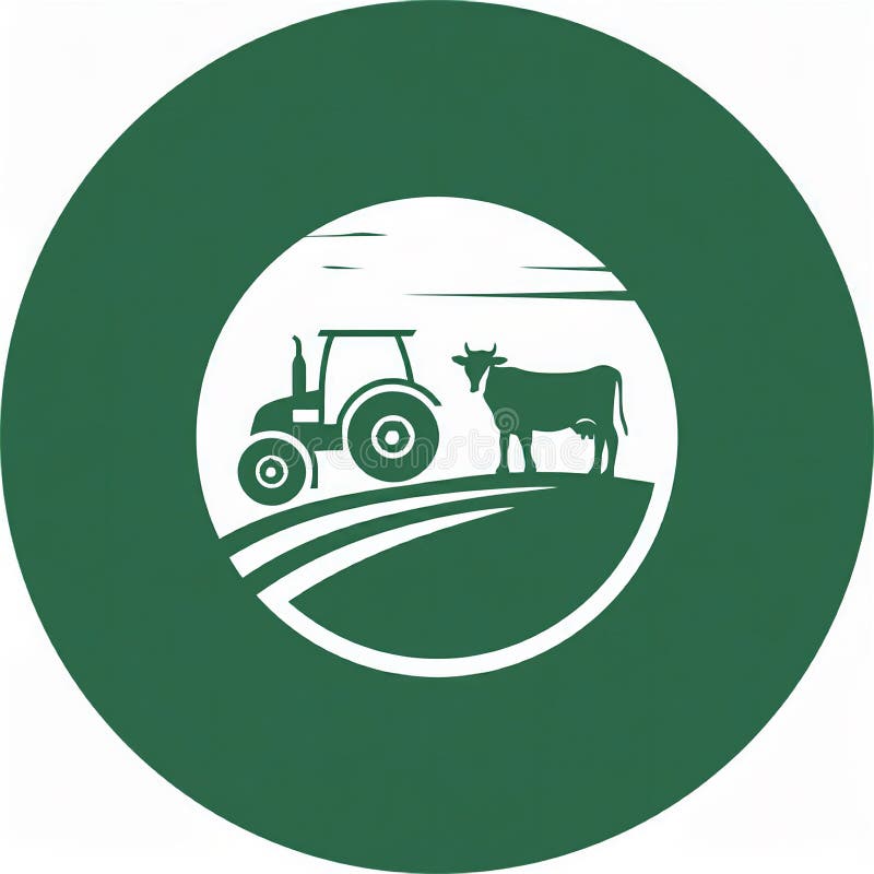 A Farm logo concept stock illustration. Illustration of farm - 327734588