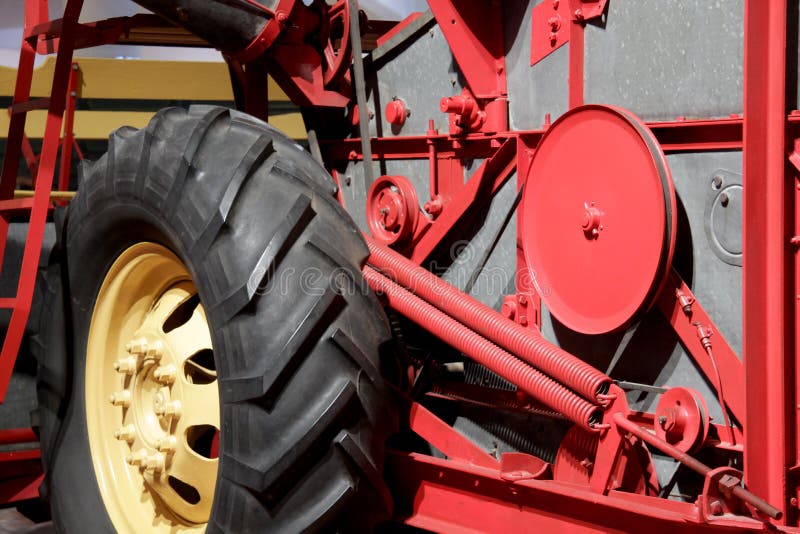 Farm machinery stock photo. Image of tractors, outdoors - 20964834