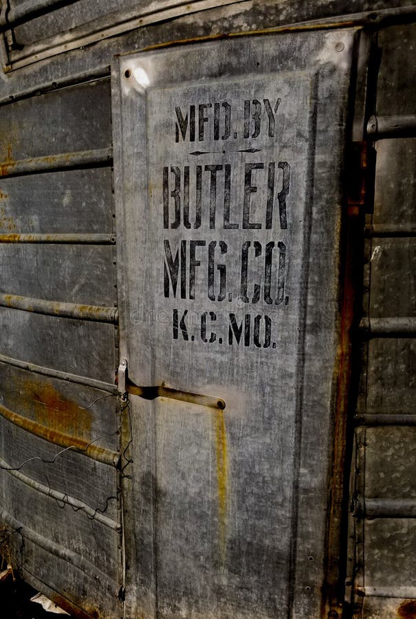 Farm Old Country Rust Steel Editorial Stock Image - Image of rust ...