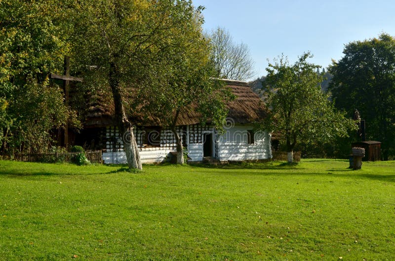 Farm stock photo. Image of living, roof, flowers, potatoes - 50568654