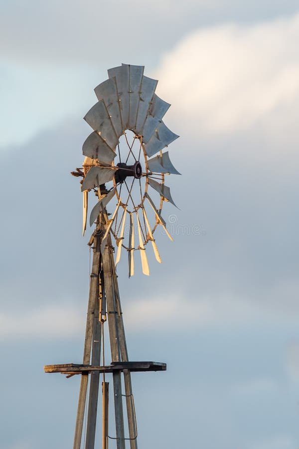 Farm Old Windmill for Water Stock Image - Image of country, black: 57538243