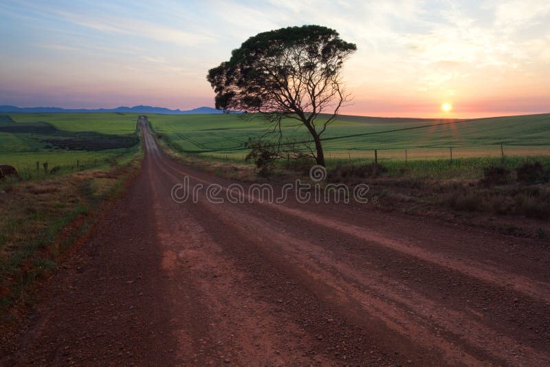 Farm Road Picture. Image: 15781819