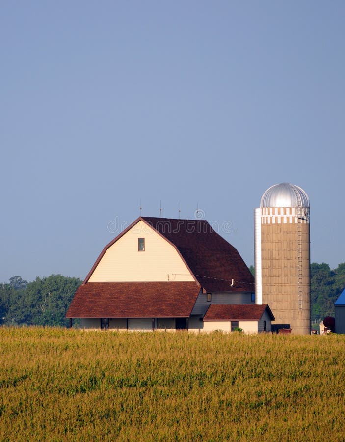 Farm in rural america stock image. Image of country, landscape - 26383535
