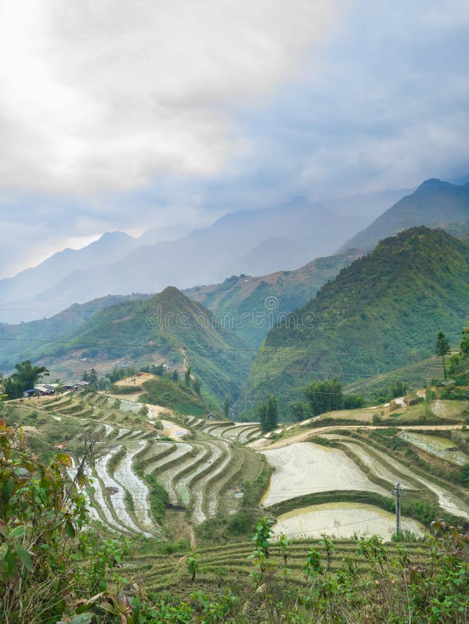 Farm in Sapa stock photo. Image of mountain, travel, earth - 95844748
