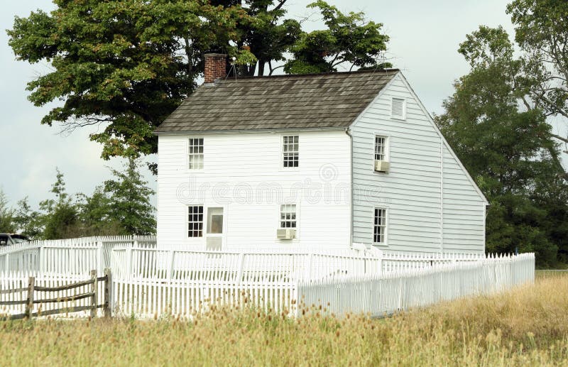 Farm Scene stock photo. Image of fence, pennsylvania - 20864280