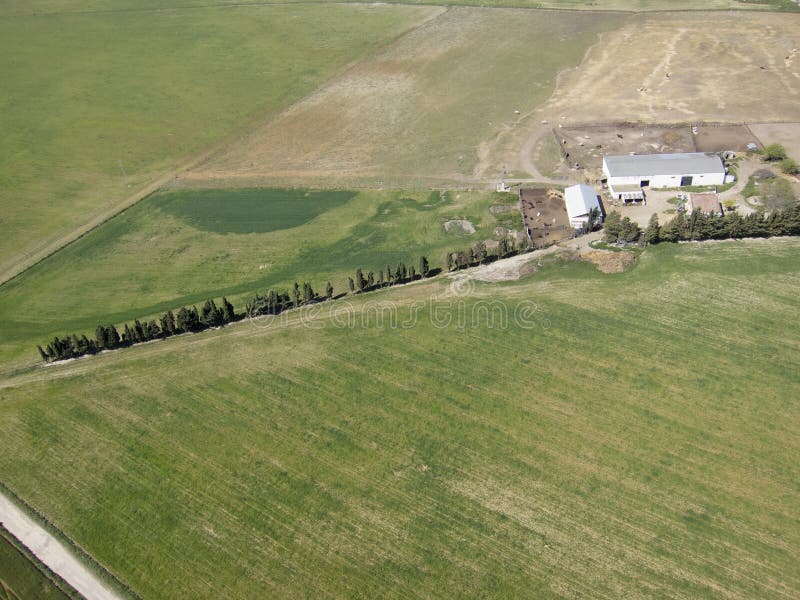 Farm from the sky stock photo. Image of harvesting, drone - 39074674