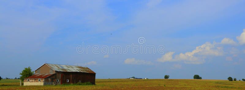 Farm and sky stock image. Image of blue, farming, farm - 59057293