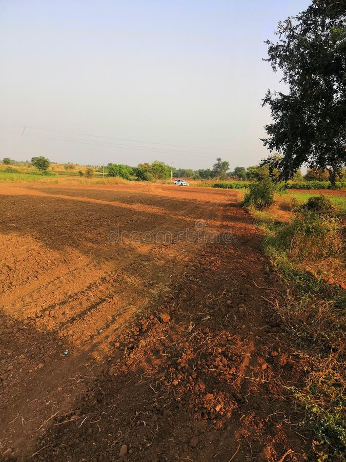 Farm Soil Rows stock image. Image of valley, farming - 46395747