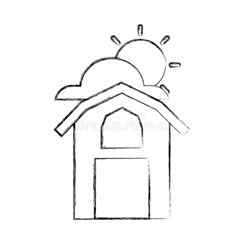 Farm stable building icon stock vector. Illustration of land - 95489207