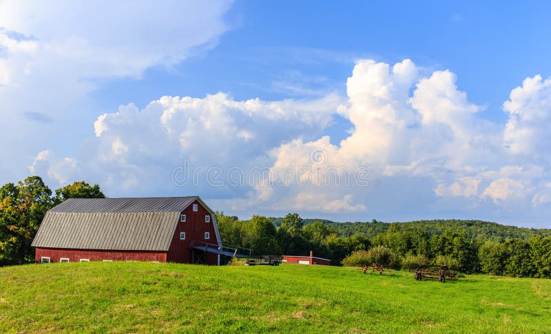 Farm at Sunset stock image. Image of farming, hampshire - 33265671